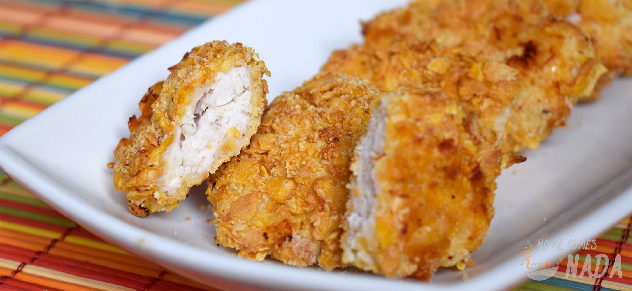Nuggets de pollo caseros - No me comes nada recetas
