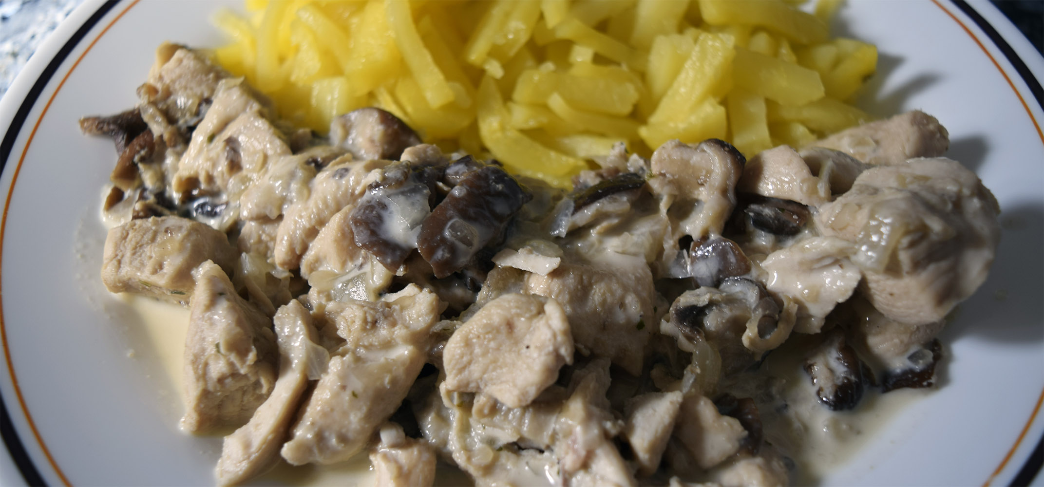 Pollo con setas - No me comes nada